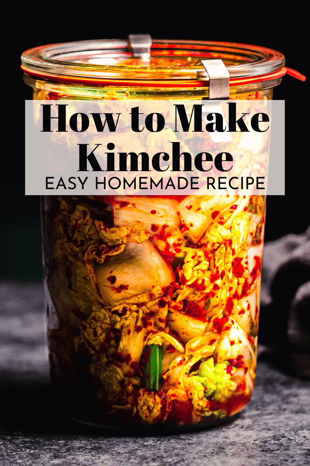 Easy Homemade Kimchi Recipe: How to Make Kimchee