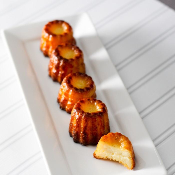 Canele Recipe - Platings + Pairings