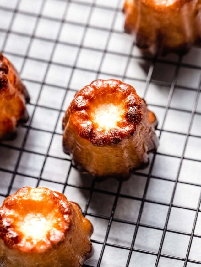 Canneles de Bordeaux Recipe - Platings + Pairings