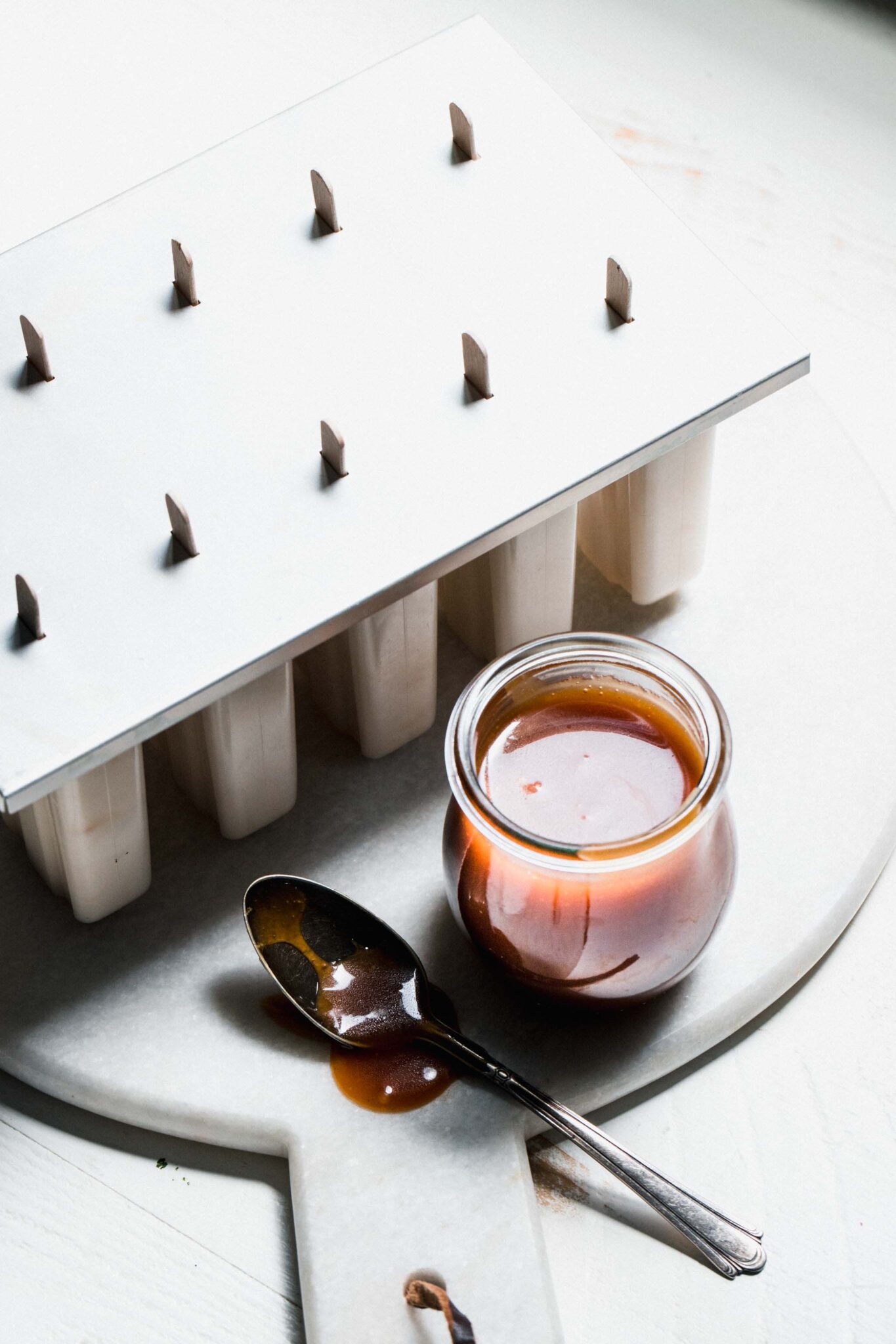 Salted Caramel Yogurt Popsicles - Platings + Pairings