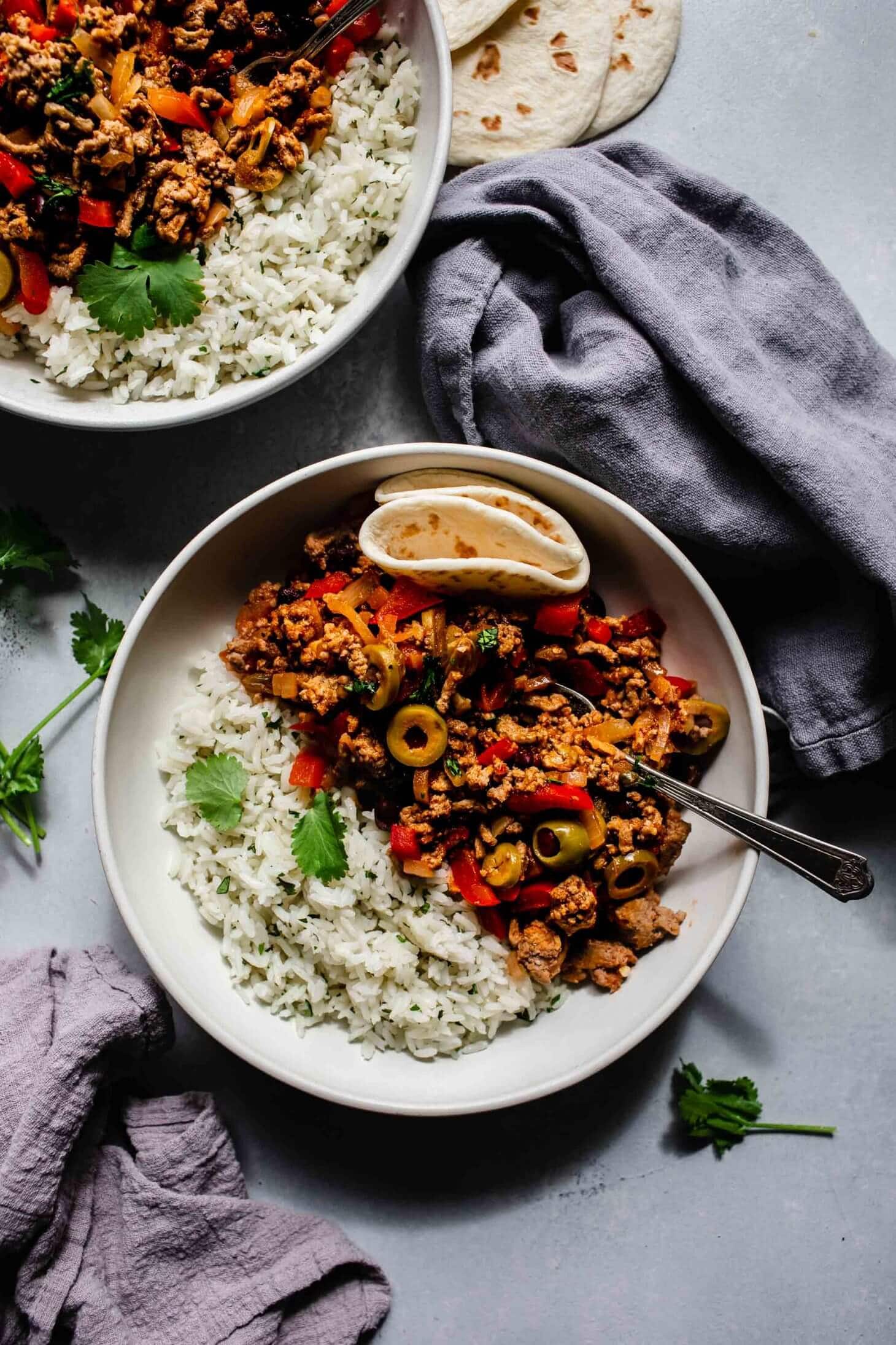 Cuban Ground Turkey Picadillo Recipe