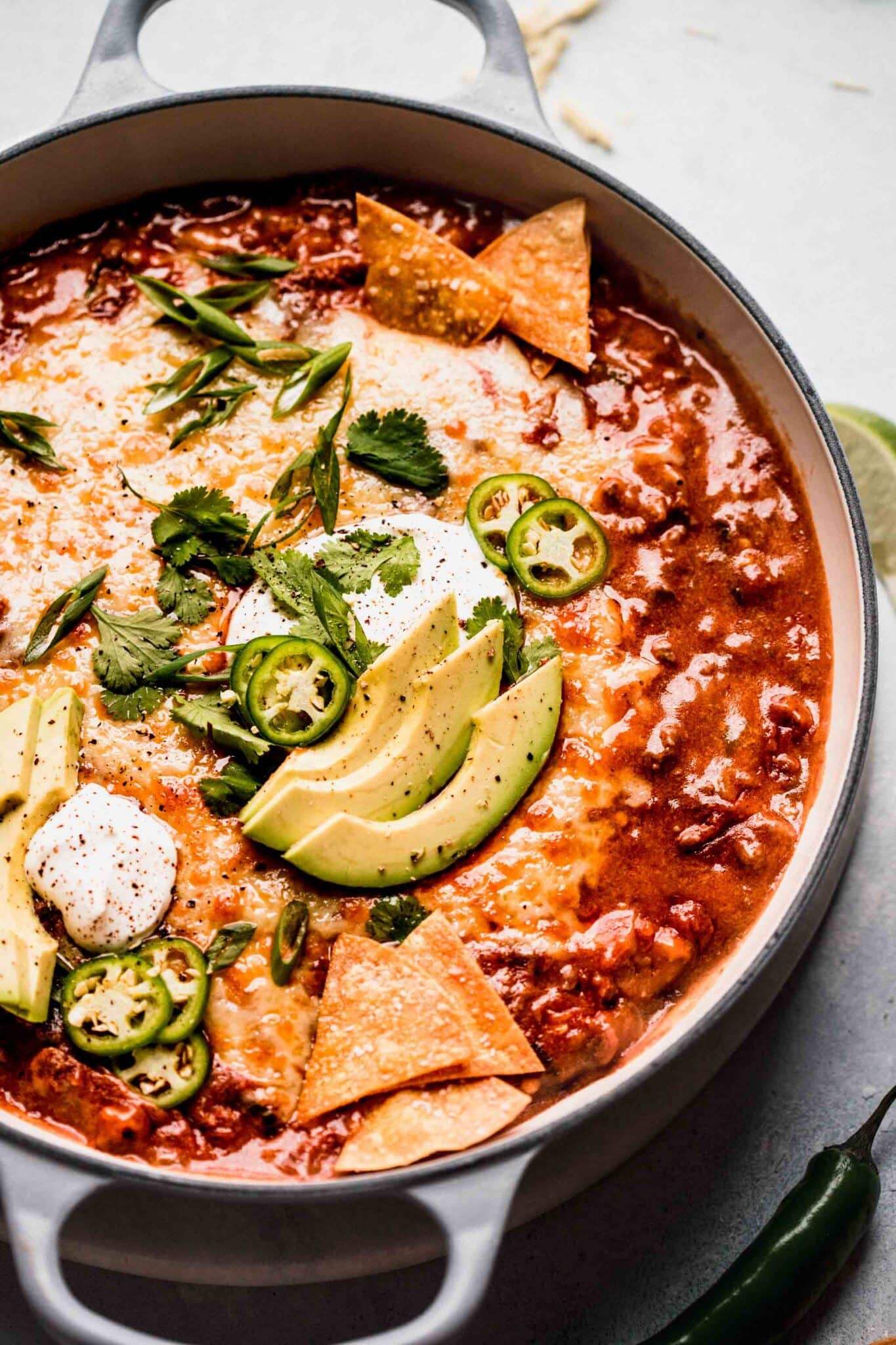 The BEST Beef Enchilada Dip (Cheesy & Delicious!)