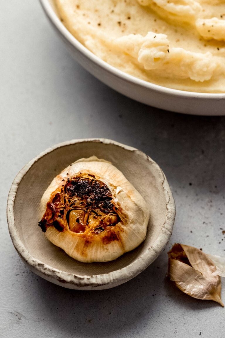 Garlic Miso Mashed Potatoes - Platings + Pairings