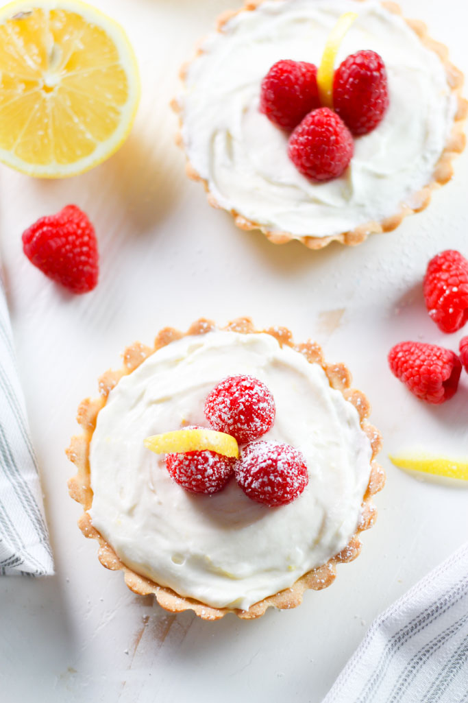 Lemon Raspberry Tartlets | Platings + Pairings