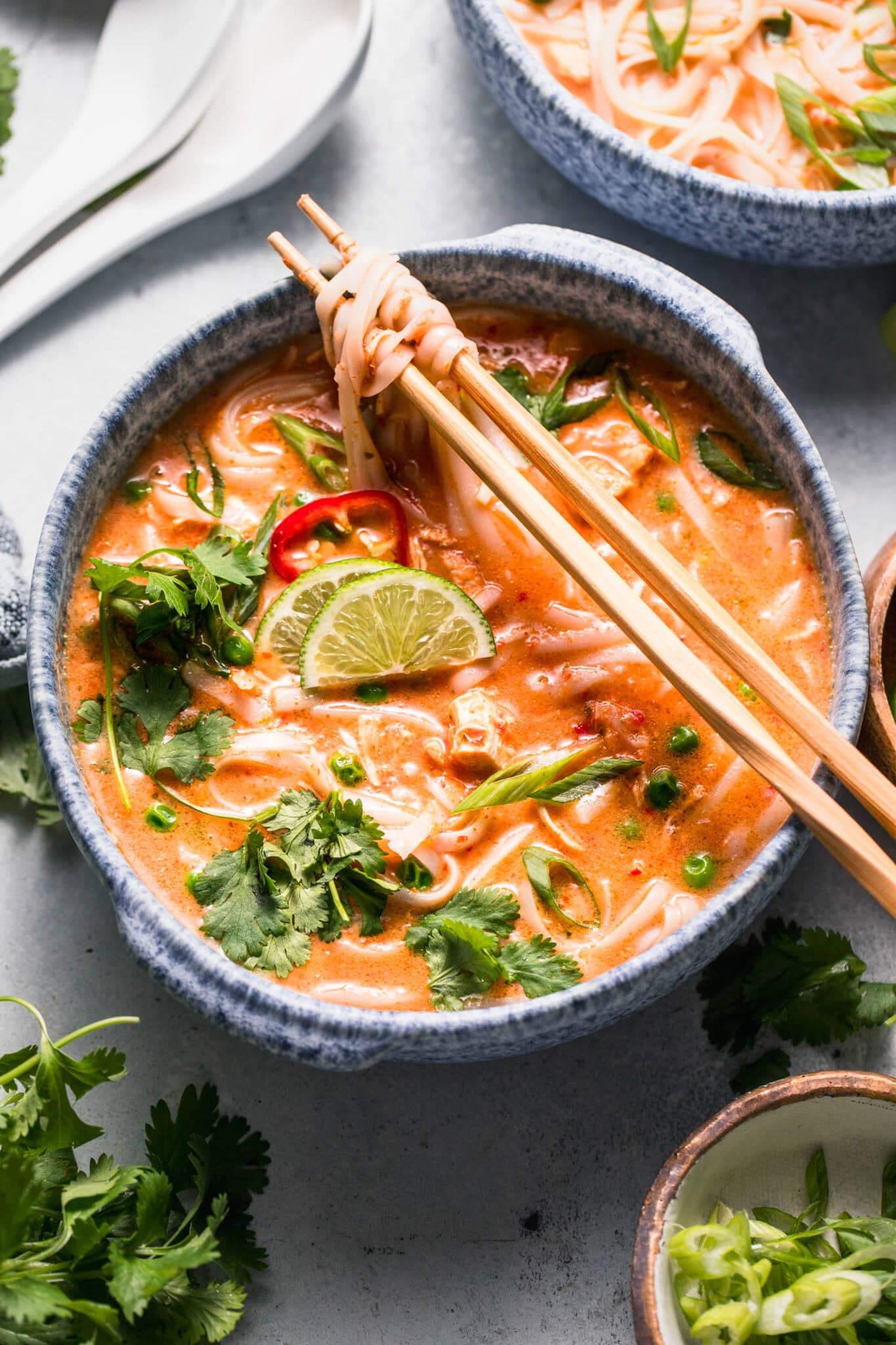 Slow Cooker Thai Chicken Soup (Easy + Flavorful)