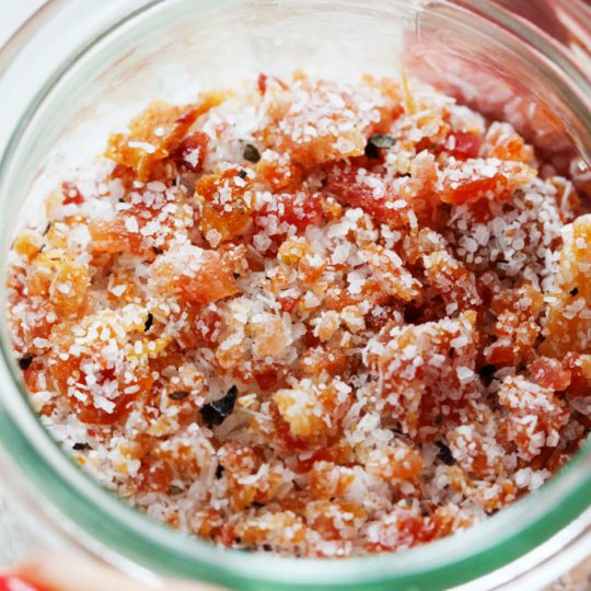 Homemade Bacon Salt Recipe (Food Gift Idea) - Platings + Pairings