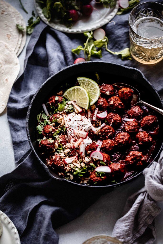 Mexican Meatballs (Albondigas) - Platings + Pairings