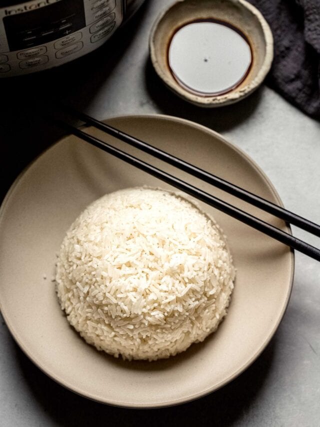 Instant Pot Rice - Platings + Pairings