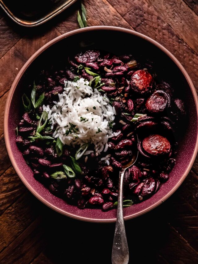 Instant Pot Red Beans & Rice - Platings + Pairings