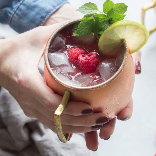 Raspberry Lime Moscow Mule - Platings + Pairings