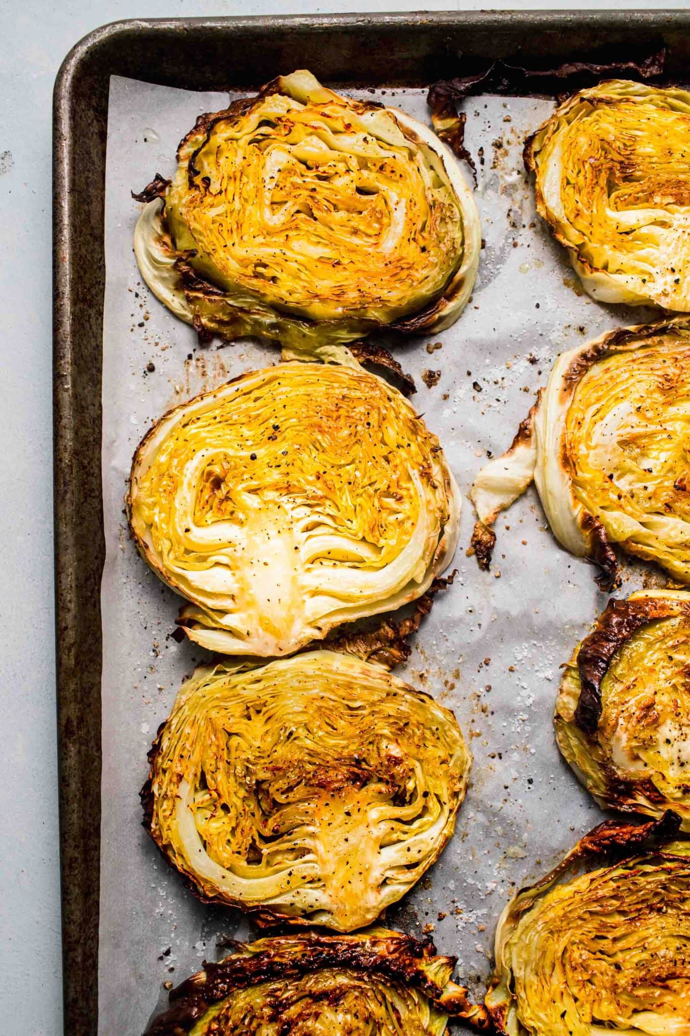 Cabbage Steaks with Bacon & Creamy Mustard Sauce - Platings + Pairings