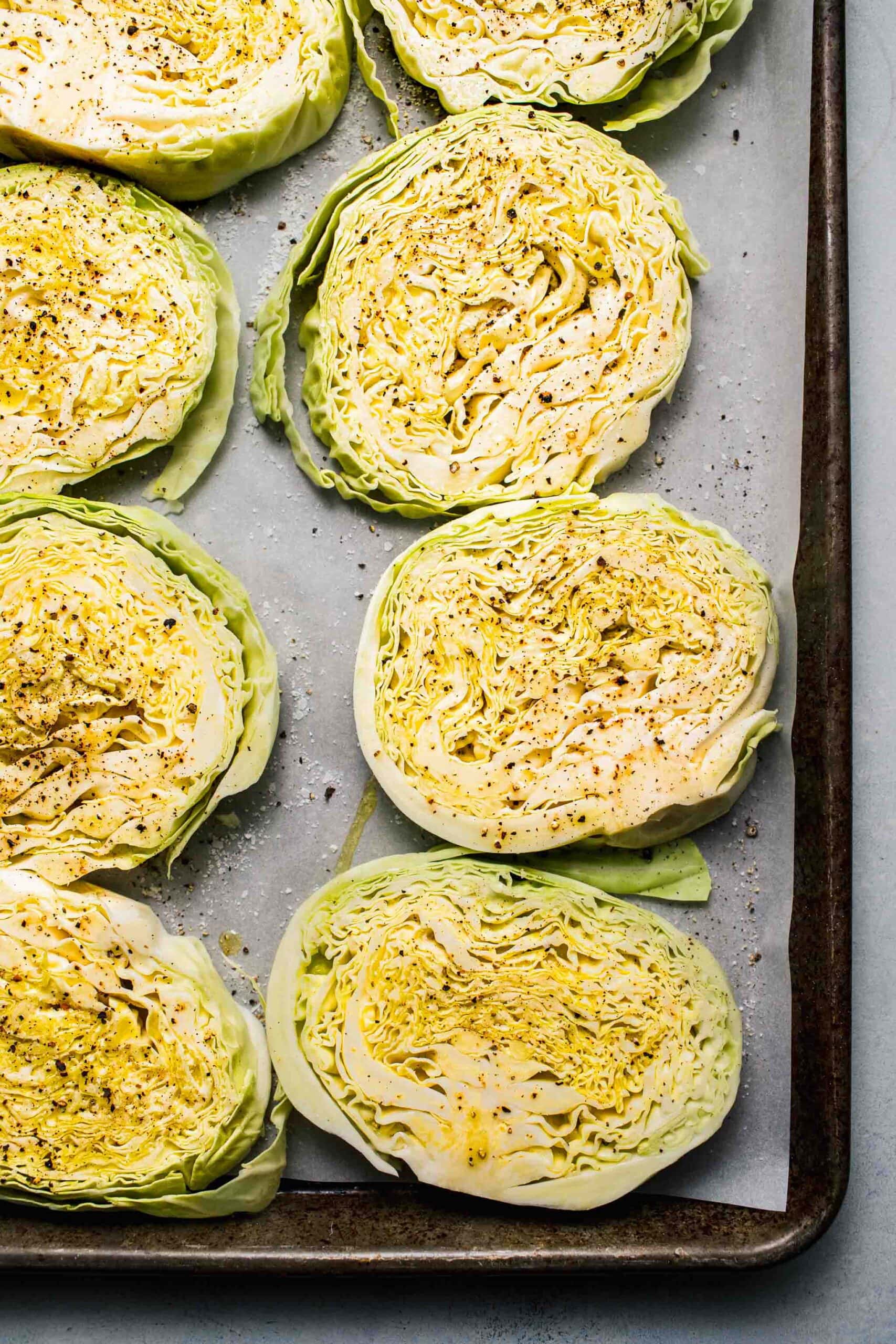 Cabbage Steaks with Bacon & Creamy Mustard Sauce - Platings + Pairings