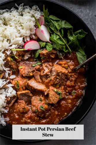 Persian Beef Stew (Stovetop or Instant Pot Recipe)