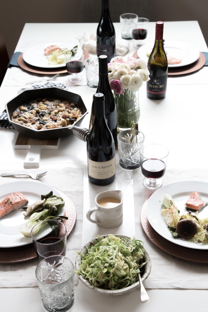 DIY Four-Course Dinner Paired with Pinot Noir - Platings + Pairings
