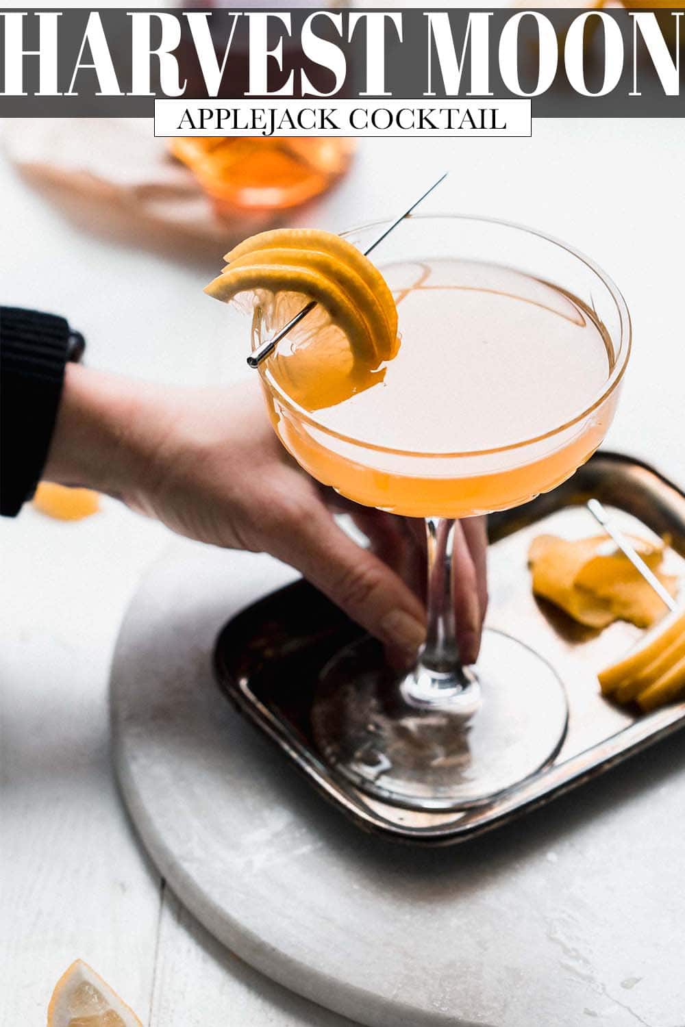 Harvest Moon Applejack Cocktail Recipe - Platings + Pairings