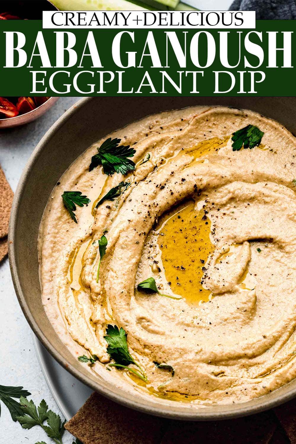 Grilled Eggplant Baba Ganoush: Creamy Dip Recipe