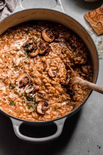 The BEST Mushroom Risotto - Platings + Pairings