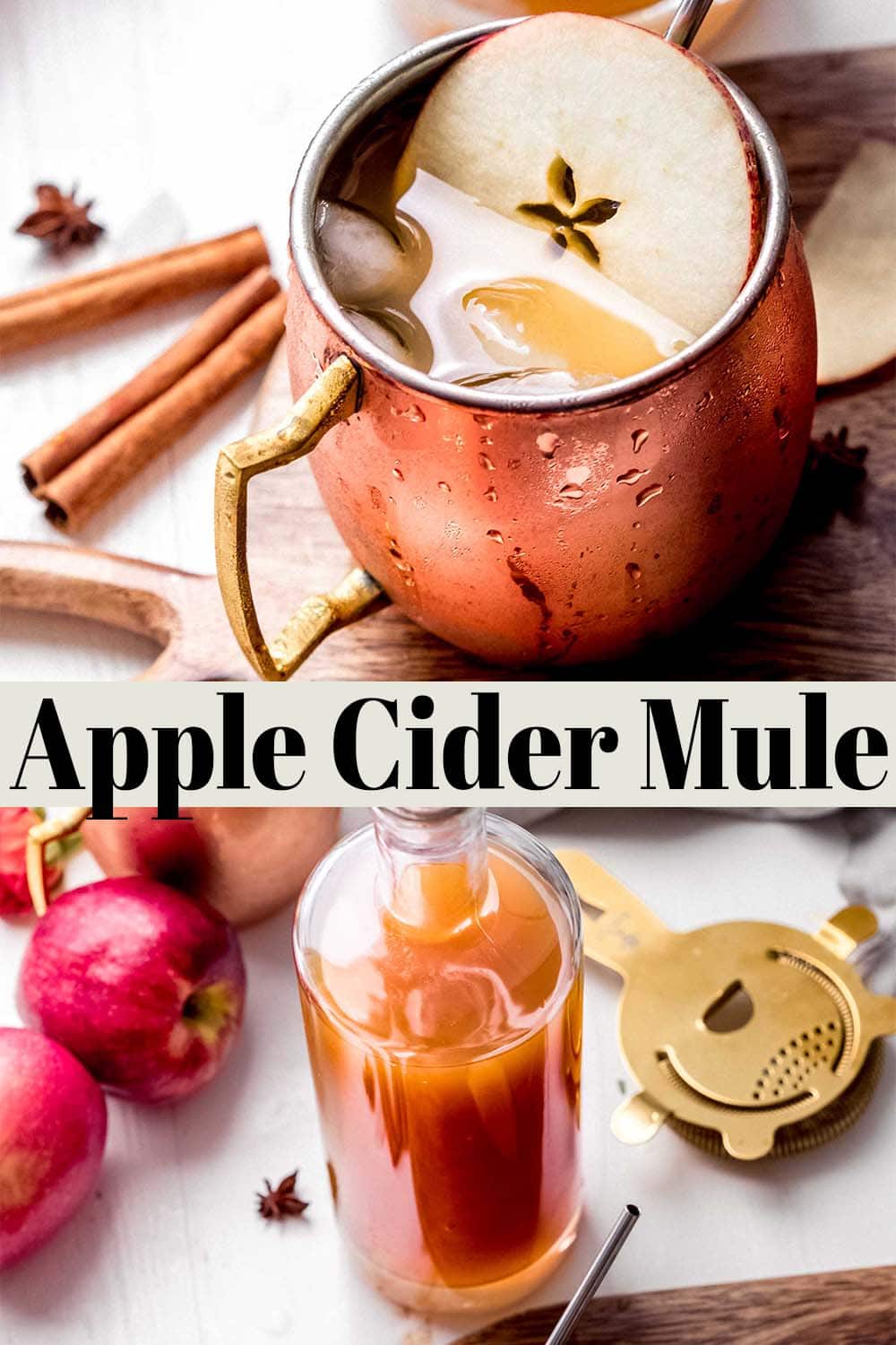 Apple Cider Moscow Mule - Platings + Pairings