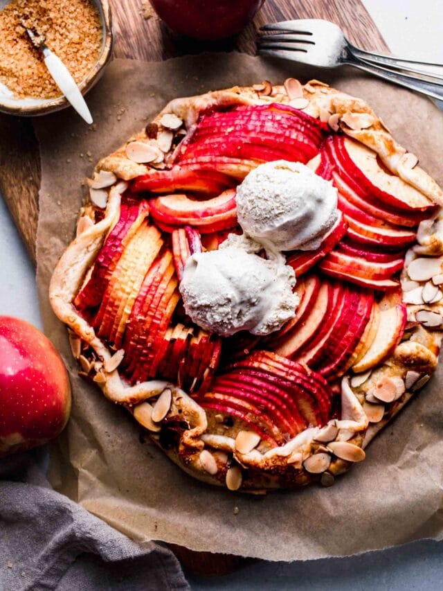 Rustic Apple Galette - Platings + Pairings