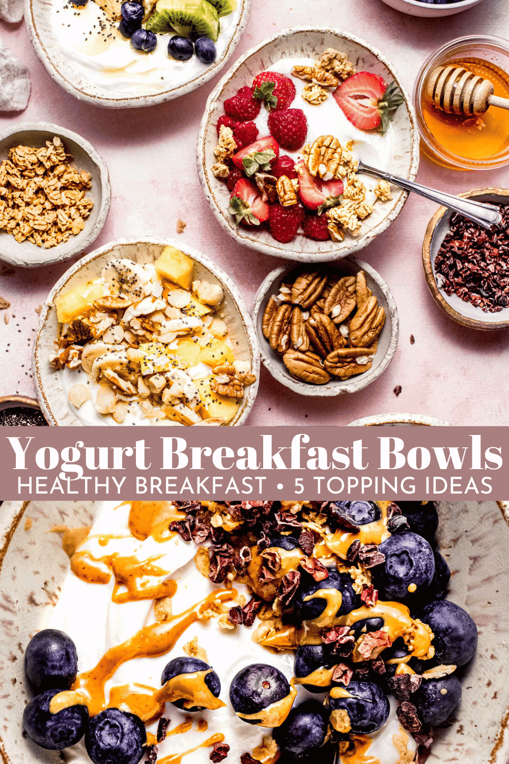 Greek Yogurt Breakfast Bowls