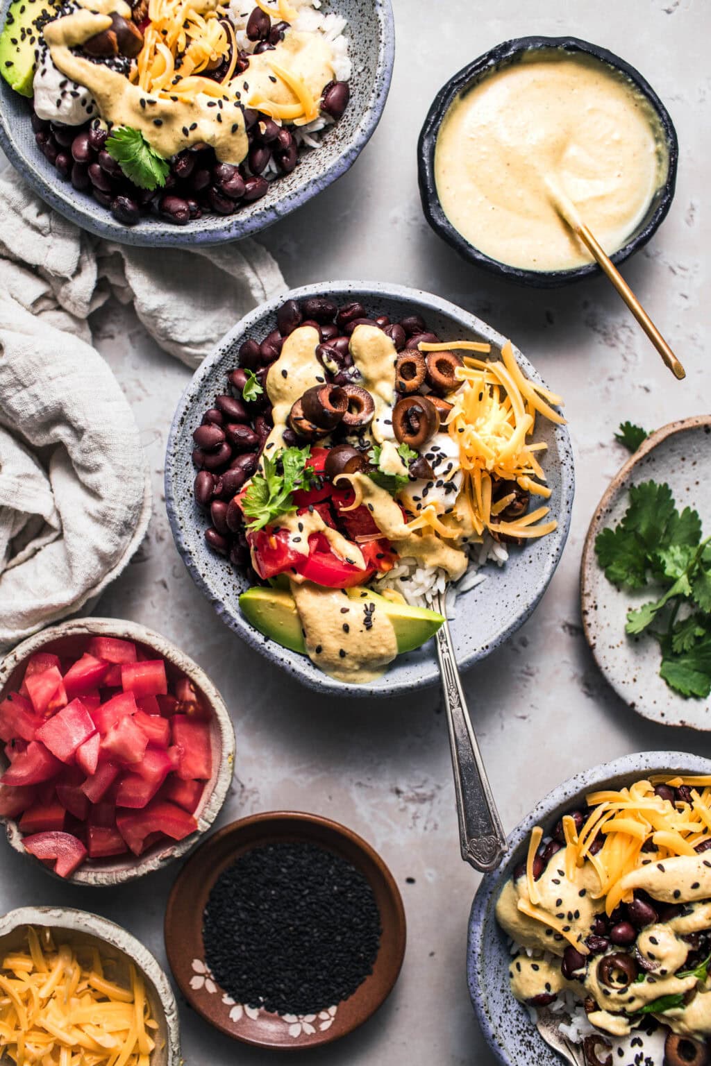 Cafe Yumm Sauce Recipe + How to Make a Yumm Bowl