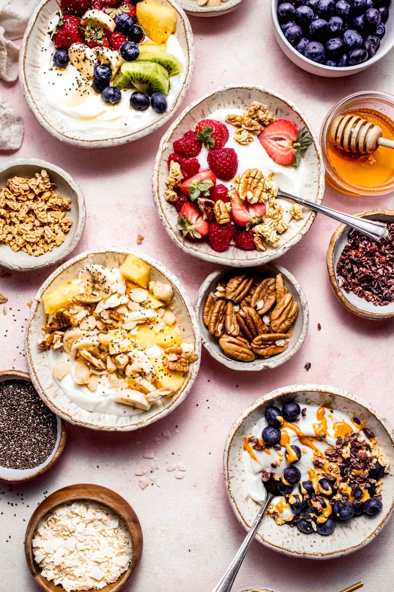 Greek Yogurt Breakfast Bowls