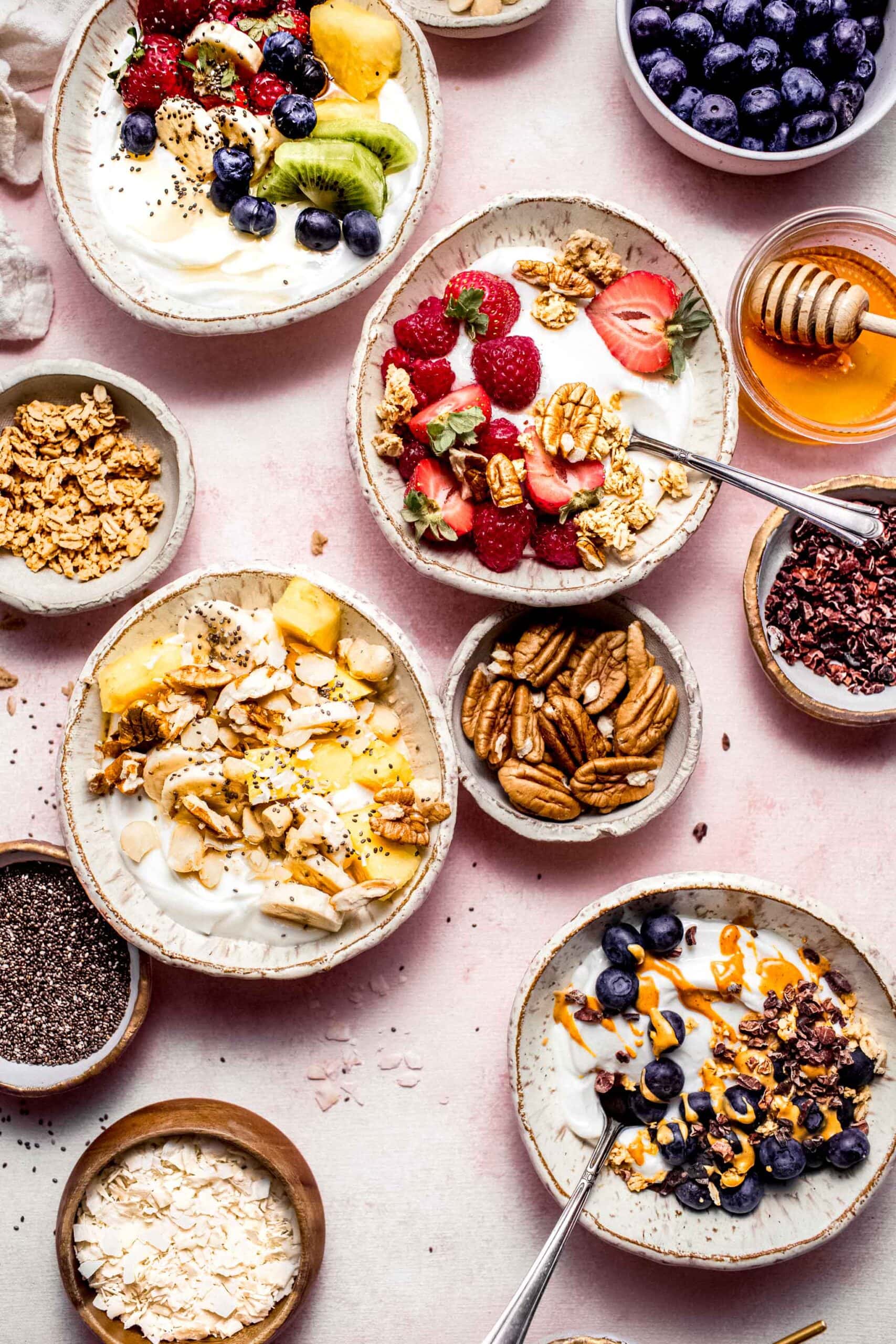Greek Yogurt Breakfast Bowls Greek Yogurt Breakfast Bowls