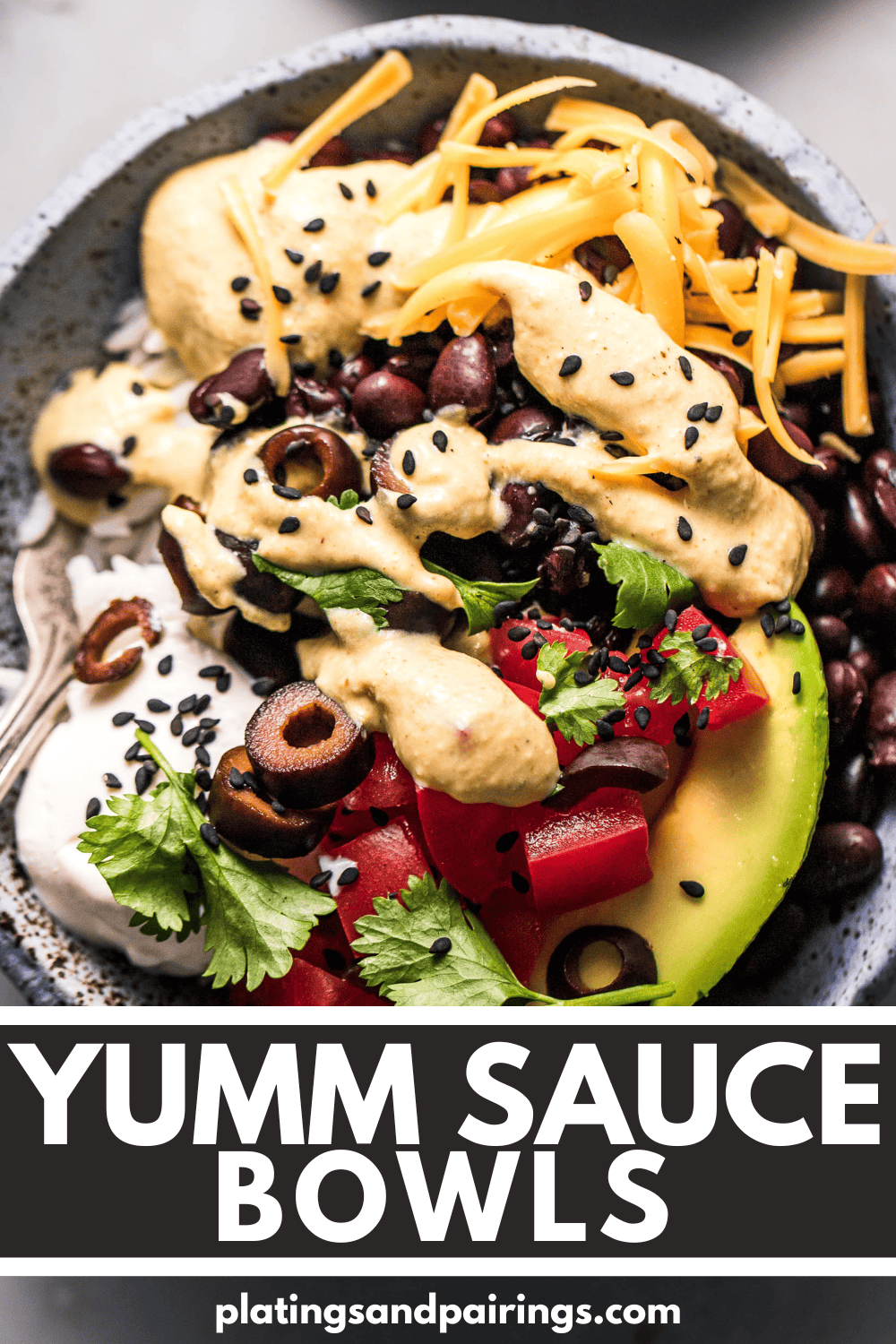 Cafe Yumm Sauce Recipe + How to Make a Yumm Bowl