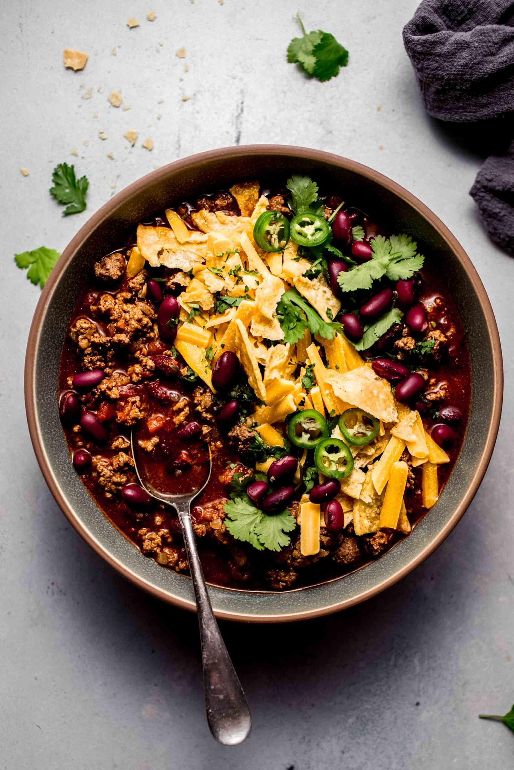 The BEST Instant Pot Chili (Easy + Delicious!) - Platings + Pairings