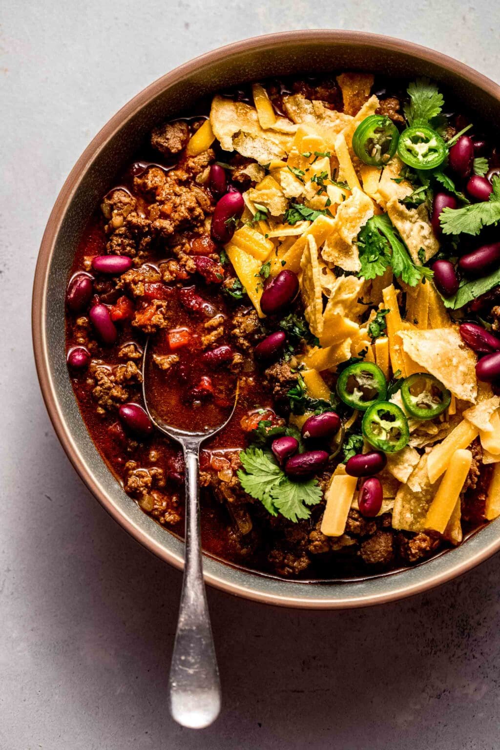 The BEST Instant Pot Chili (Easy + Delicious!) - Platings + Pairings