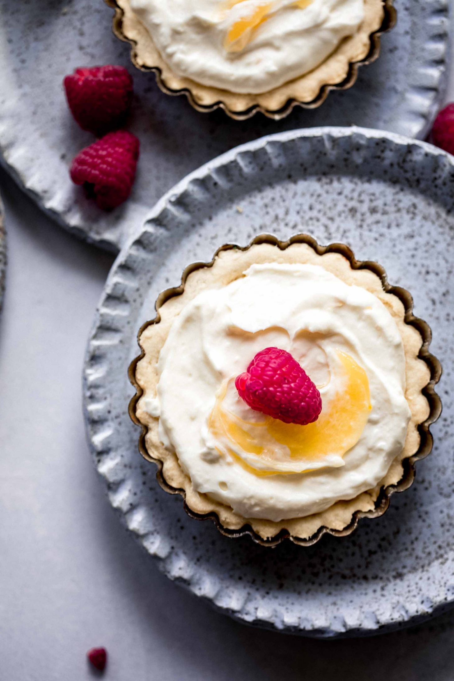 Lemon Raspberry Tarts