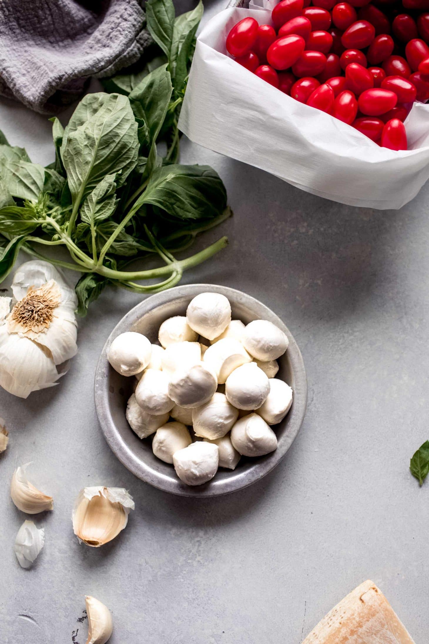 Caprese Risotto (Creamy Tomato Mozzarella Risotto)