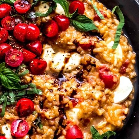 Creamy Tomato Risotto Recipe - Platings + Pairings