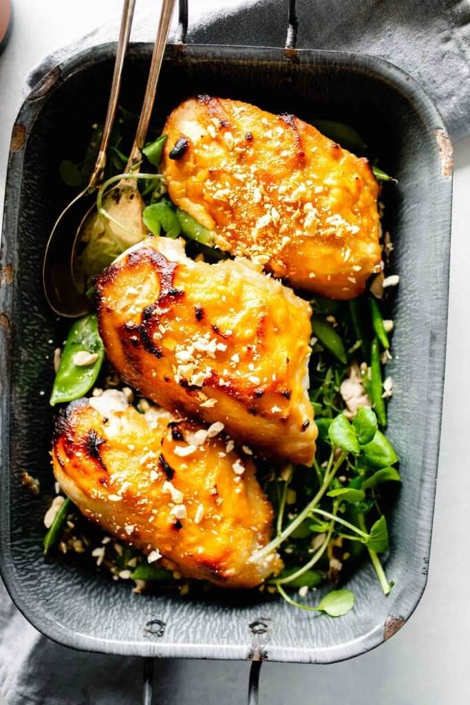 Easy Miso Glazed Chicken Breast Recipe