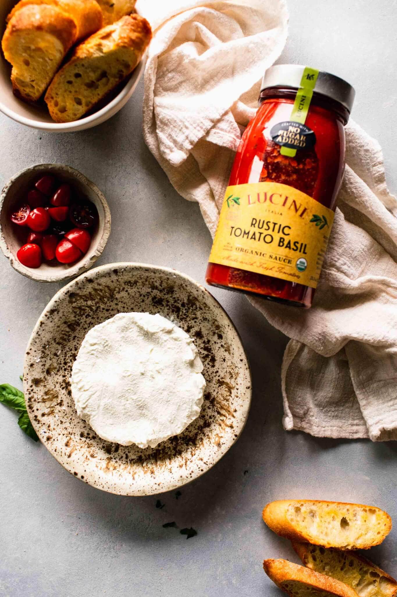 Baked Goat Cheese Appetizer | Platings + Pairings