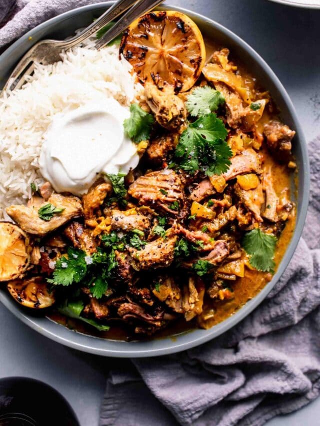 Easy Lamb Curry - Platings + Pairings