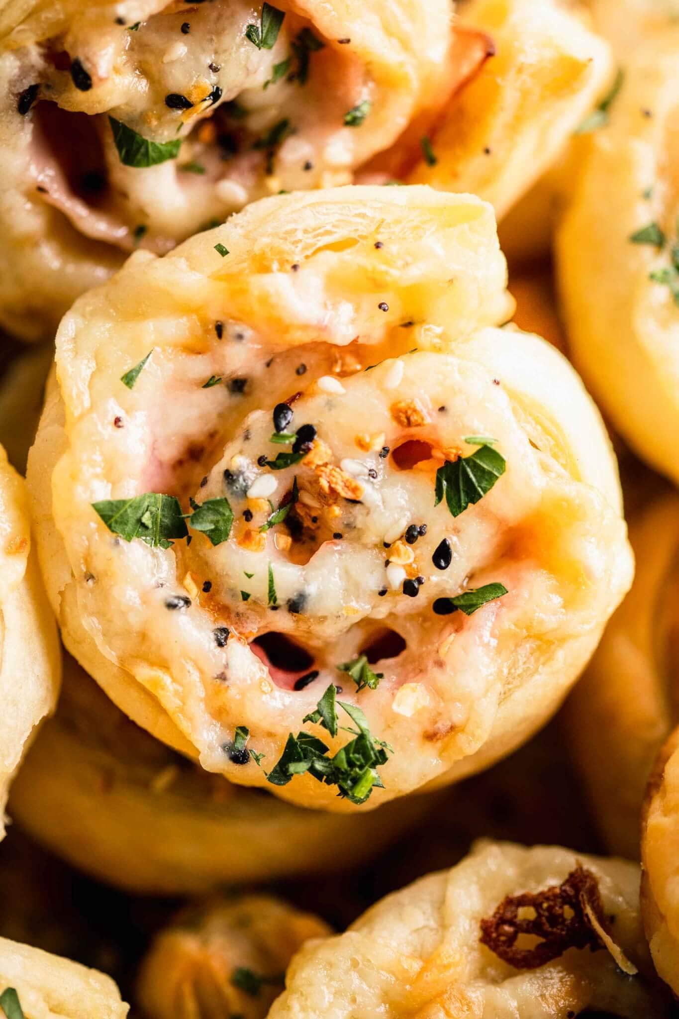 Ham and Cheese Pinwheels - Platings + Pairings