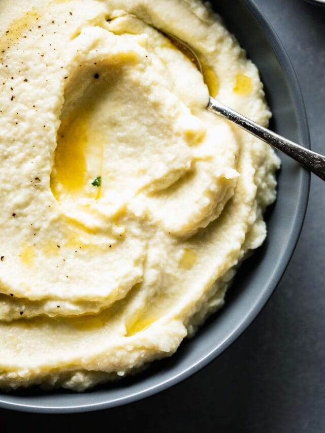 Creamy Mashed Cauliflower - Platings + Pairings