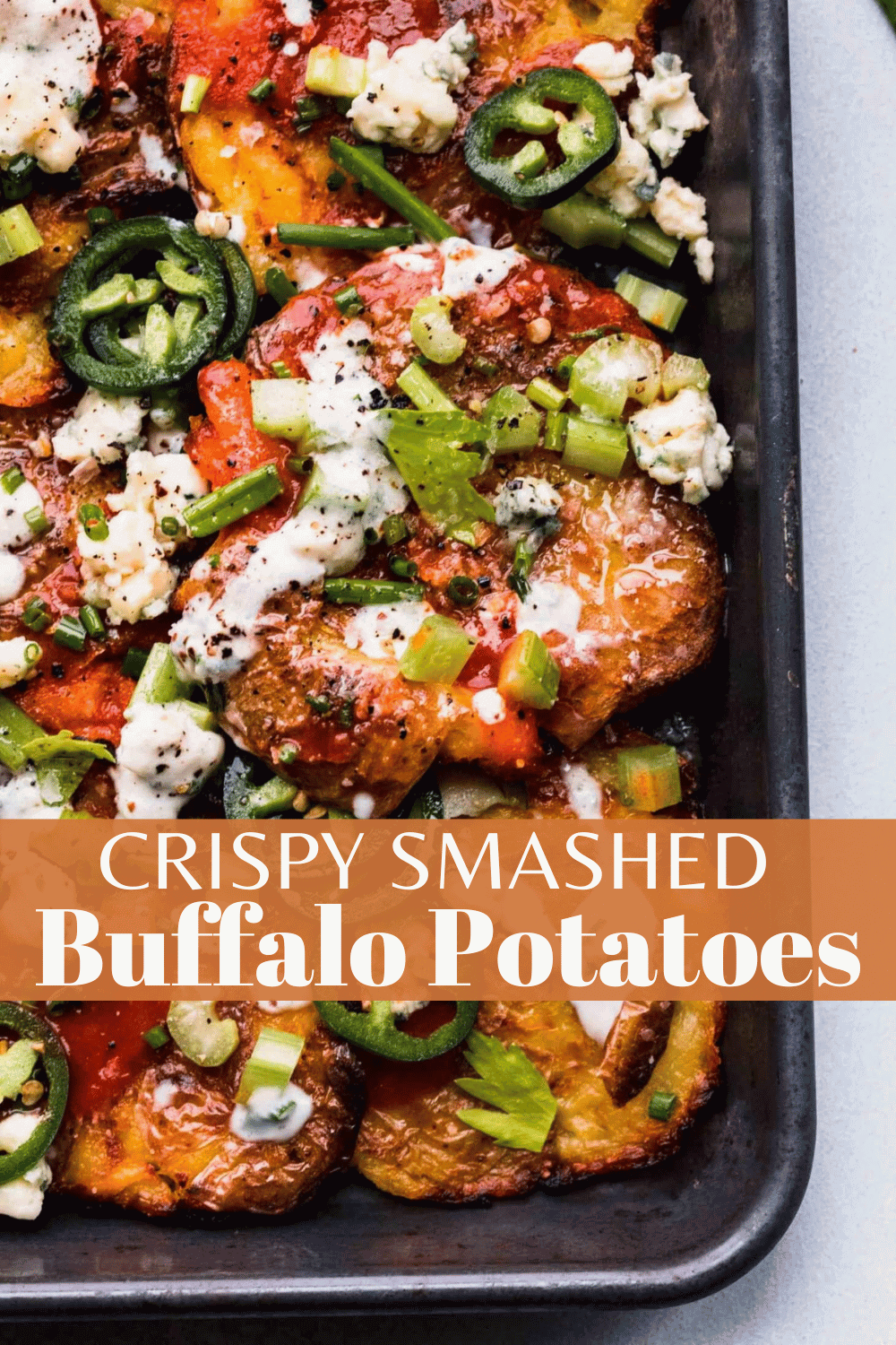 Smashed Buffalo Potatoes - Platings + Pairings