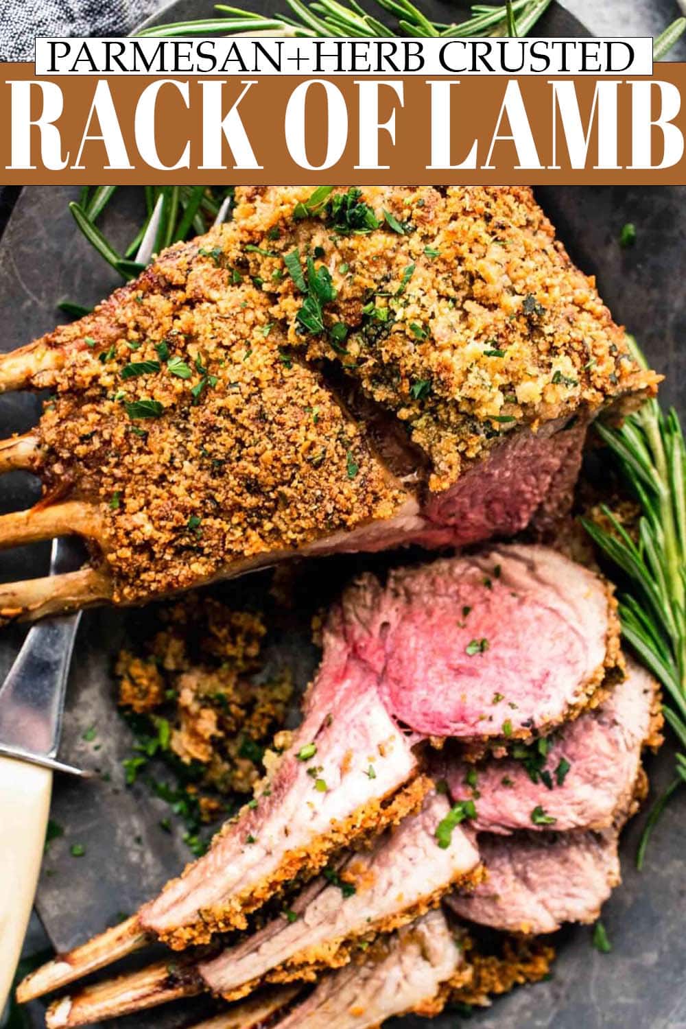 Herb Crusted Rack of Lamb - Platings + Pairings
