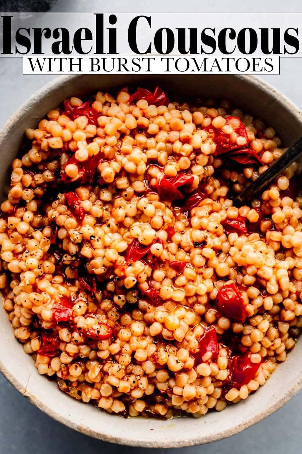 Pearl Couscous with Tomatoes