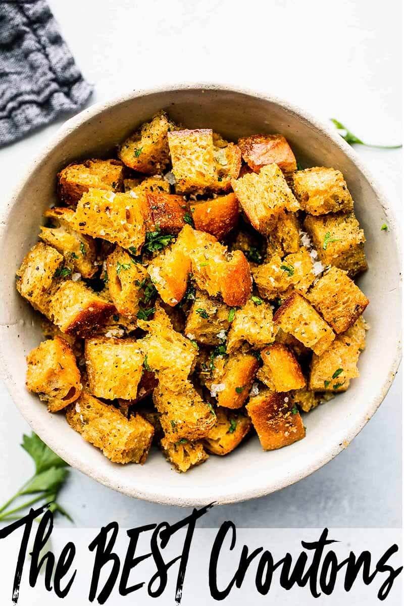 Homemade Croutons Recipe Story - Platings + Pairings