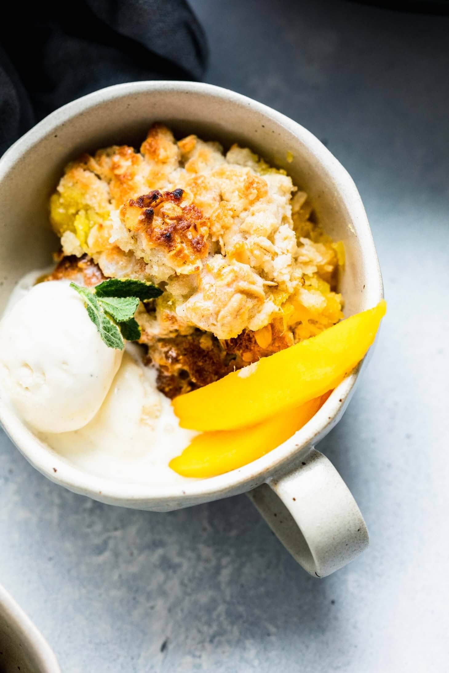 The BEST Mango Cobbler Recipe