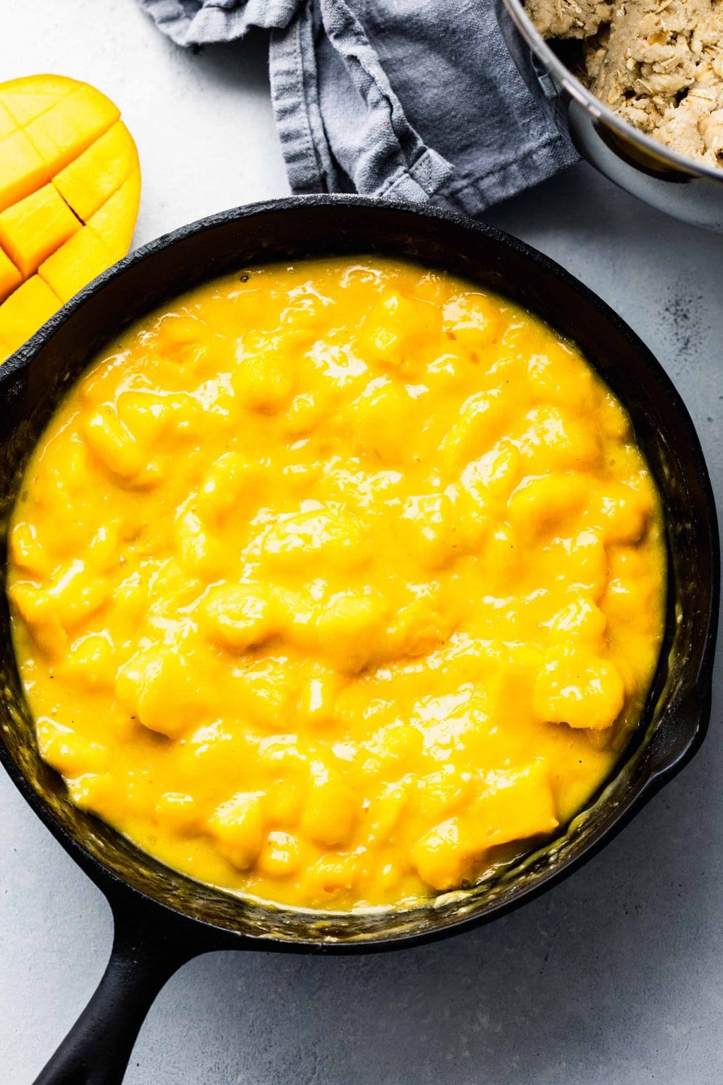The BEST Mango Cobbler Recipe