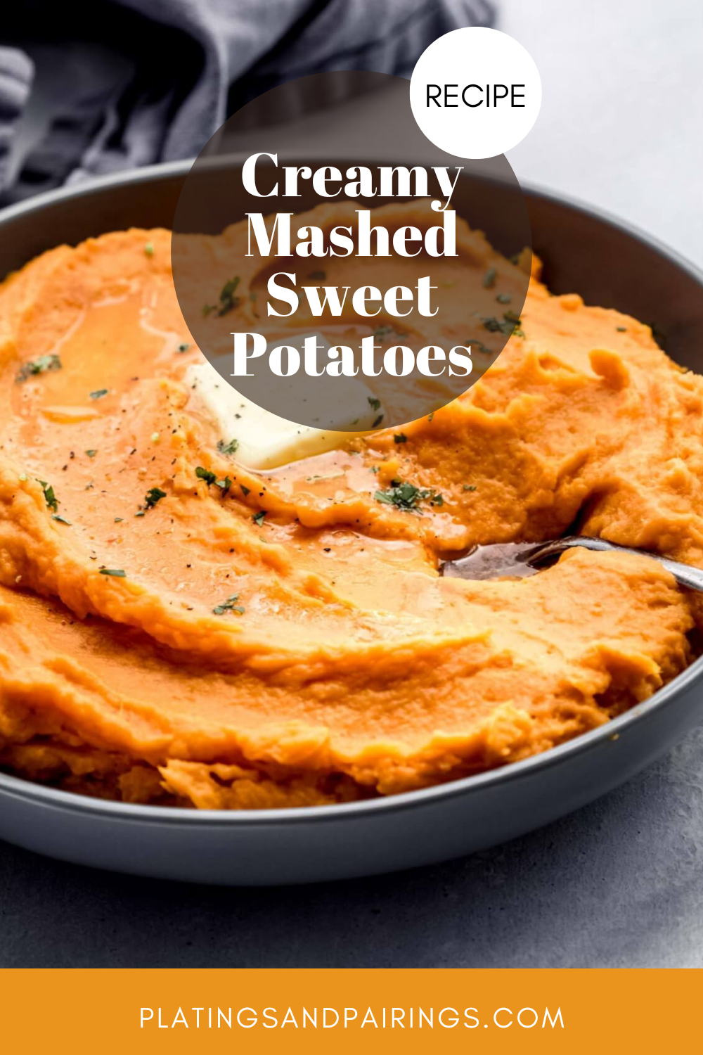 The Easiest Mashed Sweet Potatoes (Savory) - Platings + Pairings