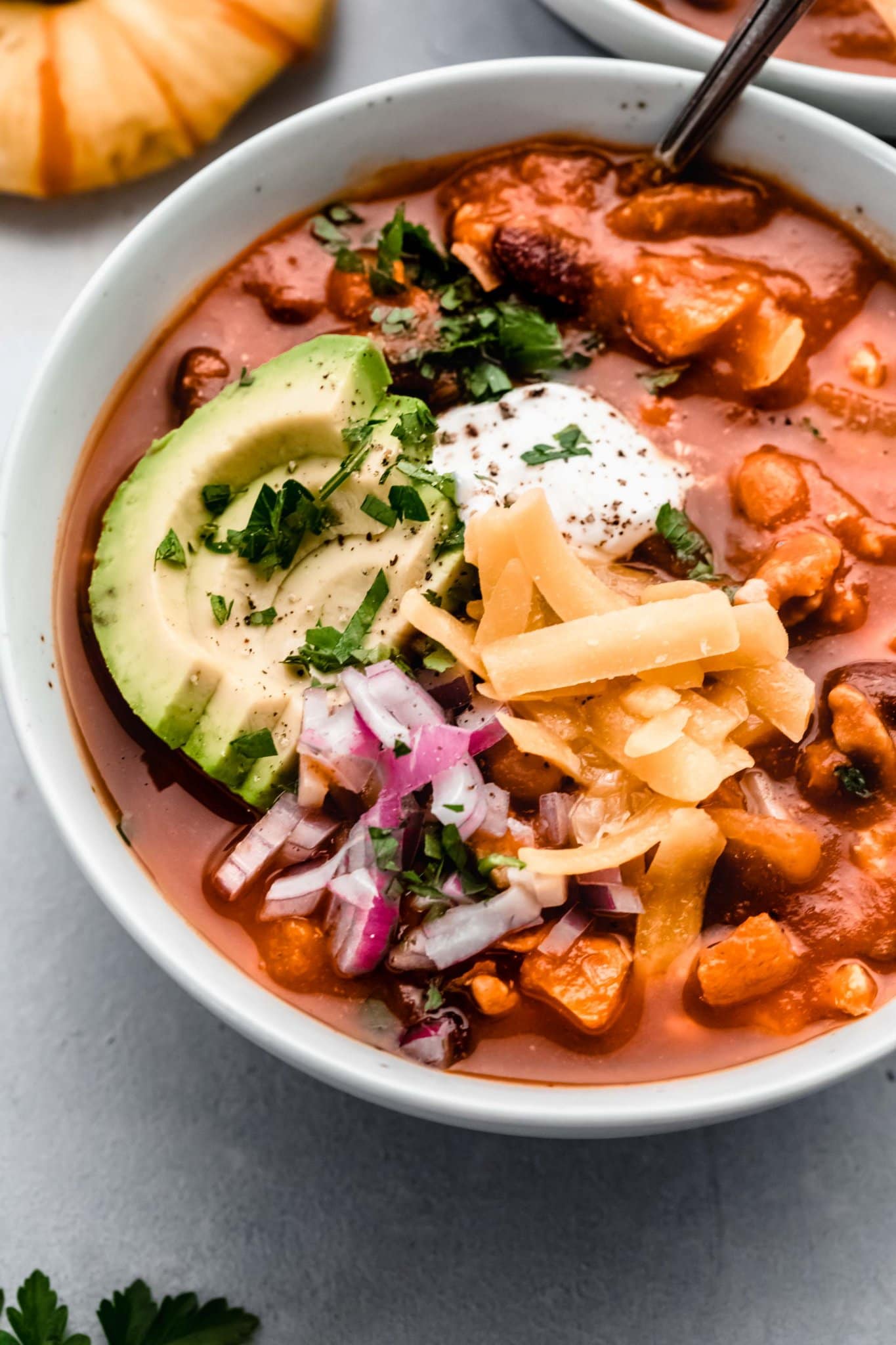 Turkey Pumpkin Chili (Slow Cooker, Instant Pot or Stove) - Platings ...