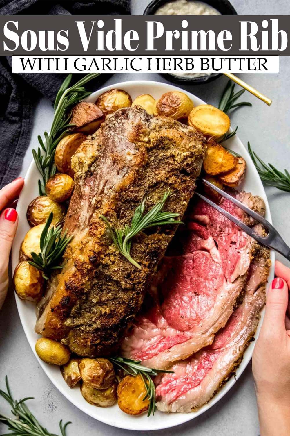 The BEST Sous Vide Prime Rib Roast (Tender + Juicy)