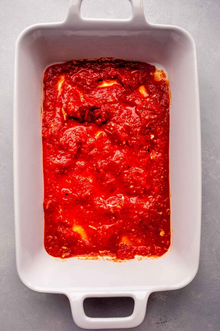 Cheese Manicotti with Lasagna Noodles (Easy Recipe)
