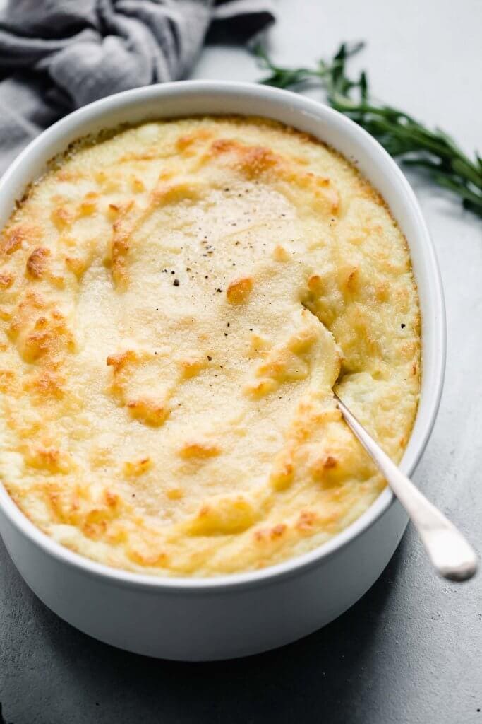 Creamy Goat Cheese Mashed Potatoes