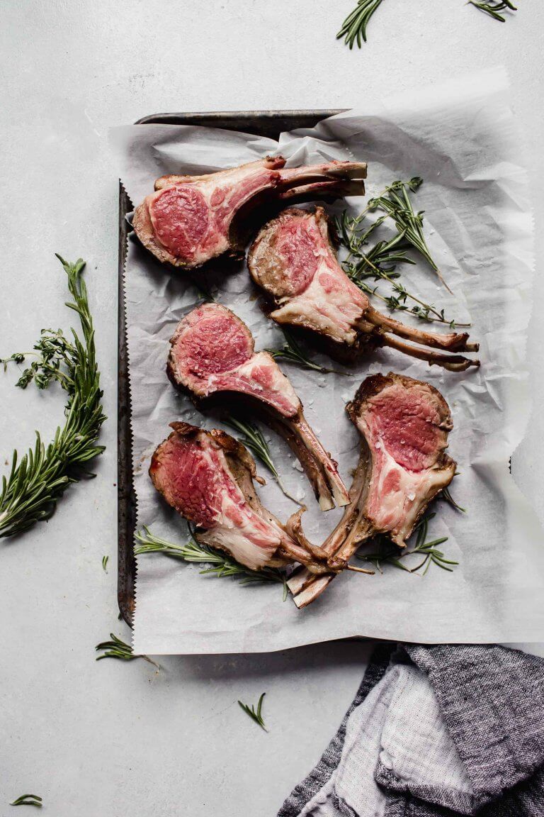 Sous Vide Rack of Lamb
